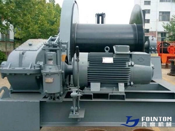 Slipway Winch For Ship Yard And Dock | Fountom Marine